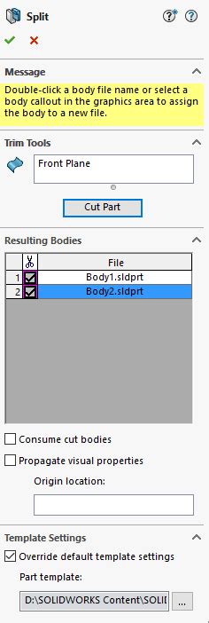 How To Use The Split Feature In SOLIDWORKS Innova Systems