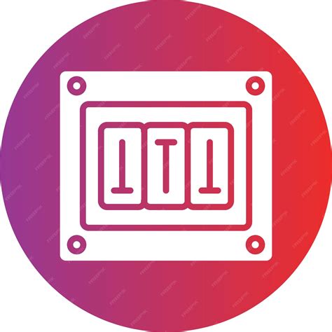 Premium Vector Fuse Box Icon Style