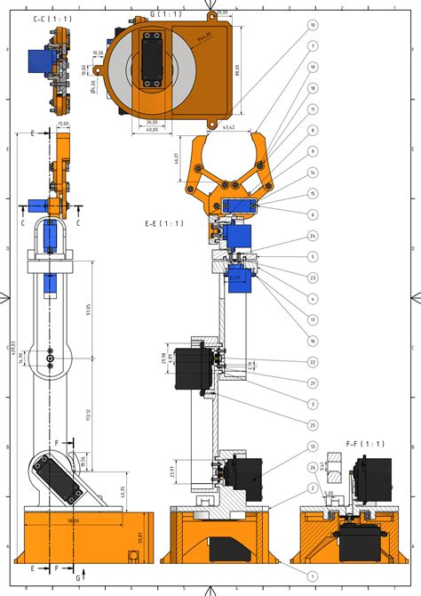 Diy 6 Dof Robotic Arm With Bluetooth Design Build And Program