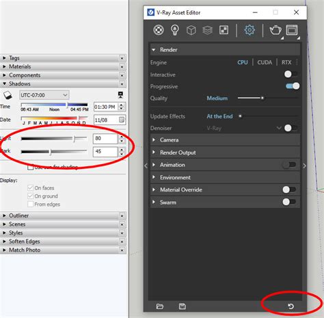 v ray interactive frame buffer over exposed how to fix this v ray for sketchup sketchup