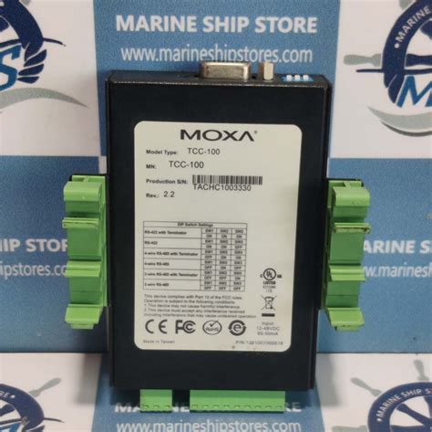 Moxa Tcc 100 Rs 422 485 Converter Marine Ship Store Moxa Tcc 100 Rs 422 485 Converter Marine Ship Store