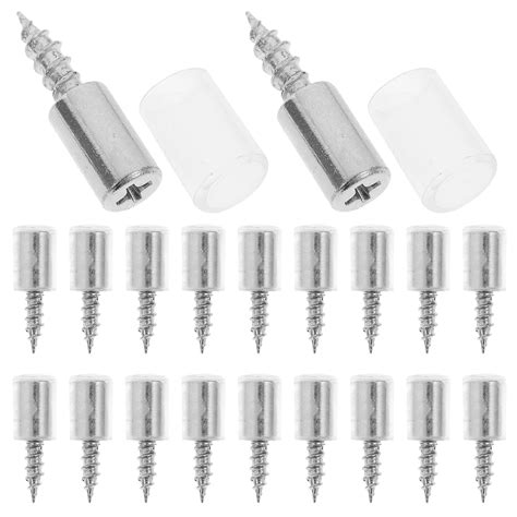 Honmeet 100pcs Self Tapping Screws 1x03x03in Iron Fasteners For