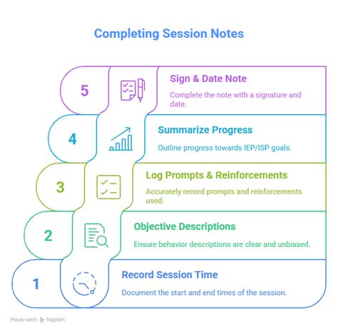 Aba Session Notes With Examples
