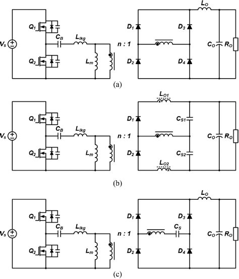Figure 1 From High Efficiency Asymmetrical Half Bridge Converter With Linear Voltage Gain