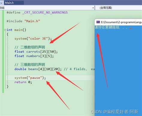 C语言高级教程 C语言数组四：多维数组c语言三维数组double Csdn博客