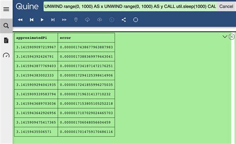 Approximate Pi Streaming Graph For Data Pipelines
