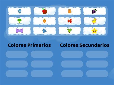Colores Primarios Y Secundarios Group Sort