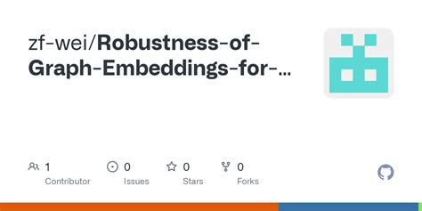 Github Zf Weirobustness Of Graph Embeddings For Community Detection