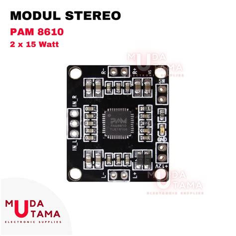 Pam8610 Amplifier Module 2 X 15 Watt Amplifier Shopee Philippines