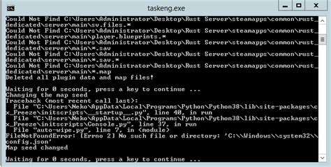 Auto Wipe Script ERROR Support Codefling