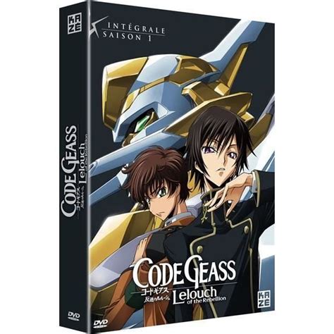 Crunchyroll Code Geass Saison 1 Dvd 3700091033112 Cdiscount Dvd