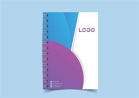 Notebook Cover Design Template Graphic By Ju Design Creative Fabrica