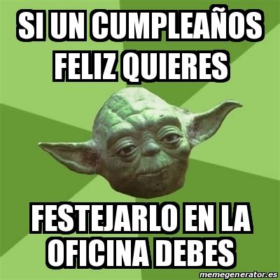 El Meme De Feliz Cumpleaños De La Oficina