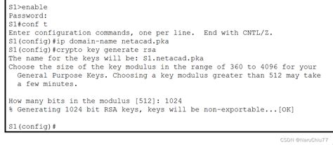 Packet Tracer 配置 Ssh Csdn博客