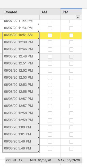 count if on system generated column — smartsheet community