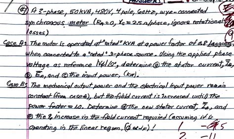 Solved 4 A3 Phase 50kva 480 V 4 Pole 60 Hz