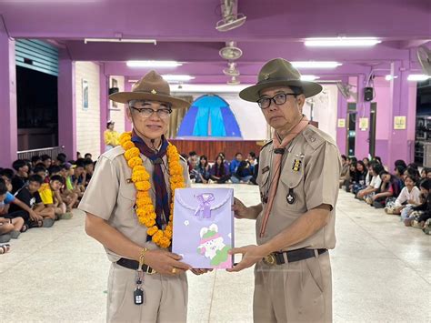 บรรยากาศค่ำคืนการเข้าค่ายพั โรงเรียนบึงกาฬคริสเตียน Bcs