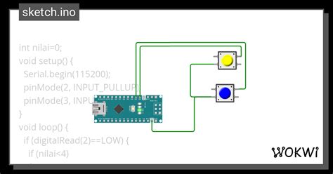 button1 wokwi esp32 stm32 arduino simulator