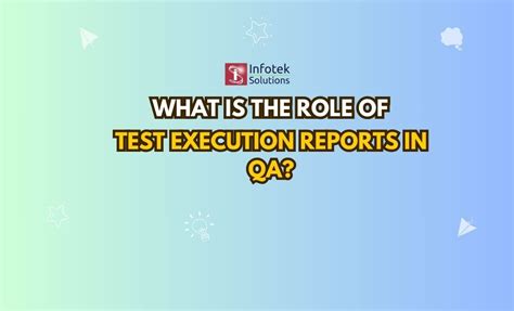 Infotek Solutions Inc On Linkedin Qareports Softwaretesting Testexecution Qualityassurance