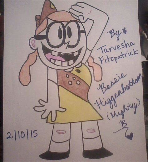 Bessie Higgenbottom From The Mighty B Drawing By Amazingartphenom On Deviantart
