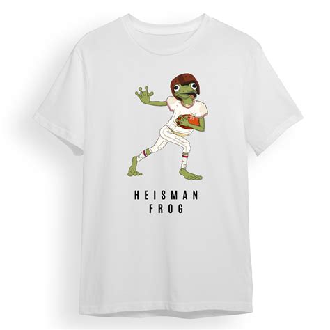 Heisman Frog T Shirt Mitchell Pehlke