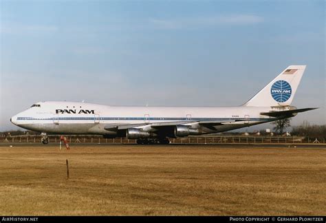 Aircraft Photo Of N743pa Boeing 747 121 Pan American World Airways