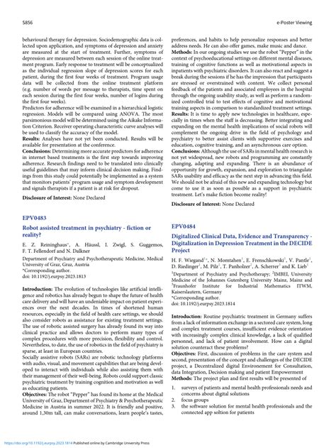 Pdf Digitalized Clinical Data Evidence And Transparency