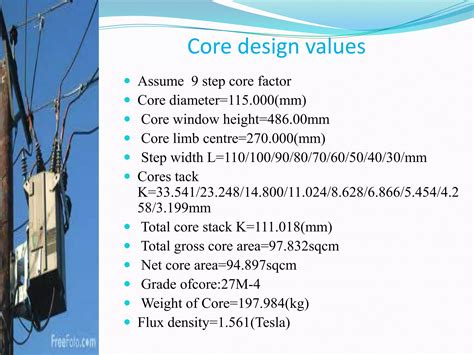 Presentation Design Of Computer Aided Design Of Power Transformer Ppt