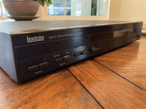 Lexicon Cp 1 Sound Processor Early 90s Black Reverb