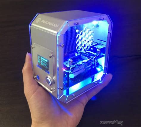 【ゲーミングpc風】raspberry Pi 4用ミニpcケースpironmanをレビュー Sozorablog