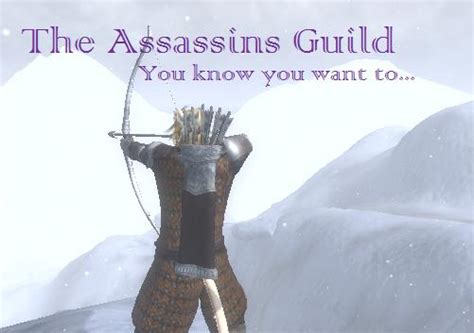 Re ~ Assassins Guild ~ Page 3 The Elder Scrolls Iv Oblivion Forum