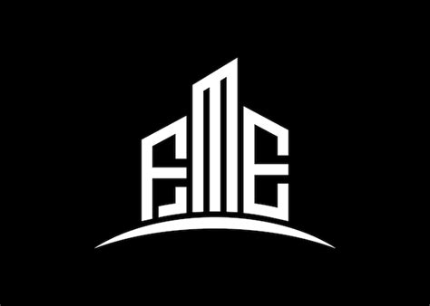 Premium Vector Letter Fme Building Vector Monogram Logo Design