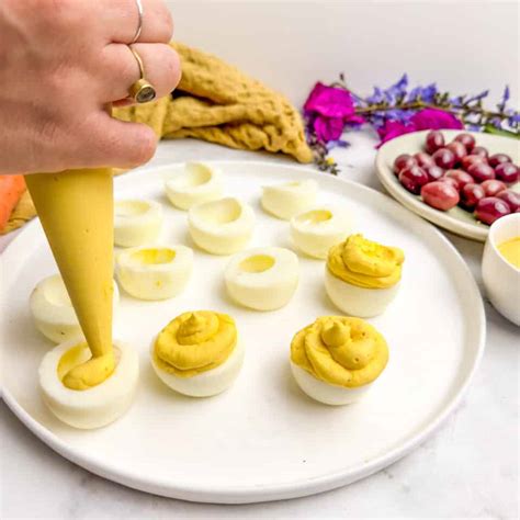 Deviled Egg Chicks Easter Recipe Baked Bree