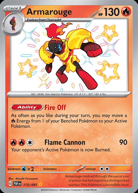 Armarouge Sv4pt5 115 Pokemon Tcg Pok Cards