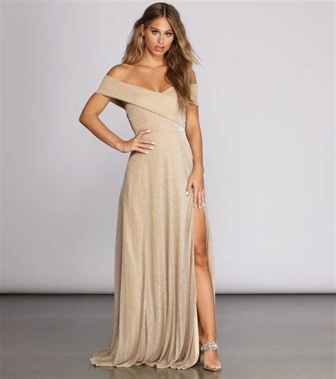 High Side Slit Dresses And Windsor