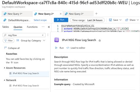 Nsg Flow Logs Review In Log Analytics Apostolidis Cloud Corner