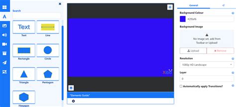 Using Elements In V4 Guides Xibo Community