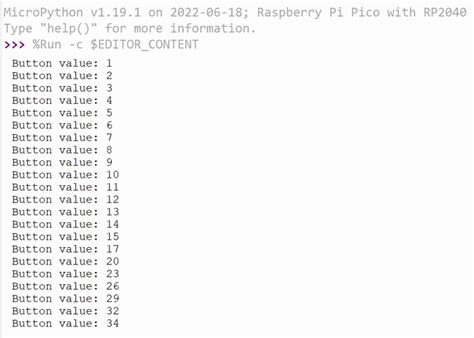interruptions rpi pico micropython réagir à des événements