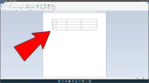 How To Make A Table Chart In Wordpad Free Word Template
