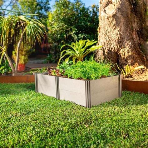 Holman 1200 X 600 X 300mm Wood Composite Modular Raised Garden Bed Bunnings New Zealand