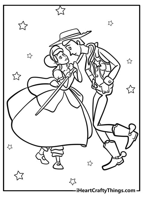 Toy Story Coloring Pages Bo Peep