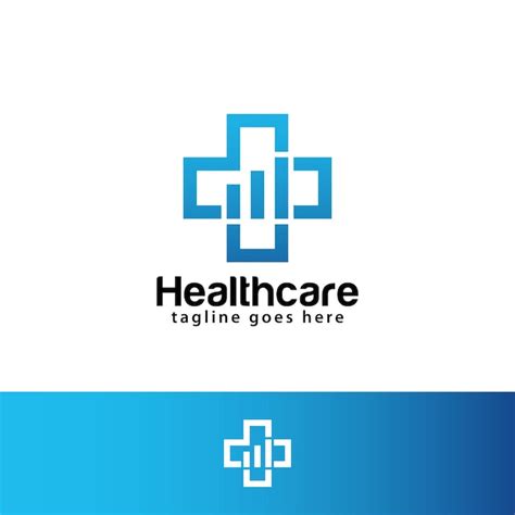 Premium Vector Health Statistics Logo Design Template