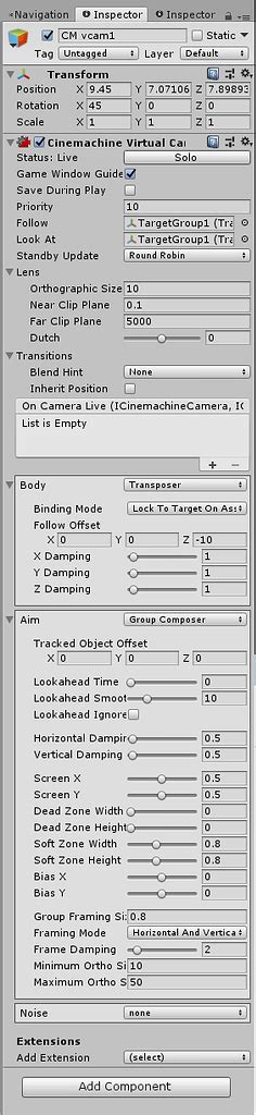 How Do I Lock Rotation When Using The Group Composer Unity Engine