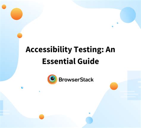 How To Automate Accessibility Testing BrowserStack
