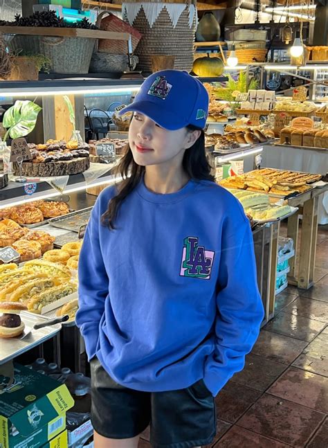 고급스러운 여자캡모자 추천 Mlb 볼캡모자 연예인 사복패션 모음 네이버 블로그