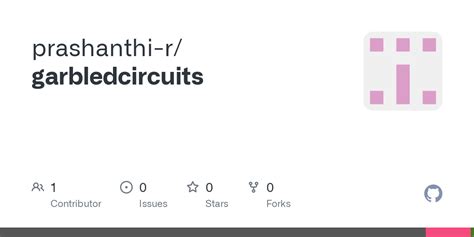 Github Prashanthi Rgarbledcircuits