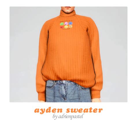 Ayden Sweater загрузить для Симс 4