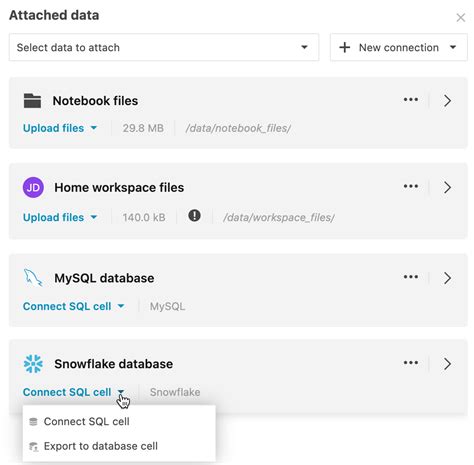 Export To Databases Datalore Documentation