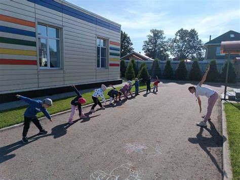 Игры и физическая культура на прогулке в средней группе 7