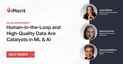 Imerit Technology On Linkedin Its A Duo Human In The Loop And High Quality Data Are Catalysts